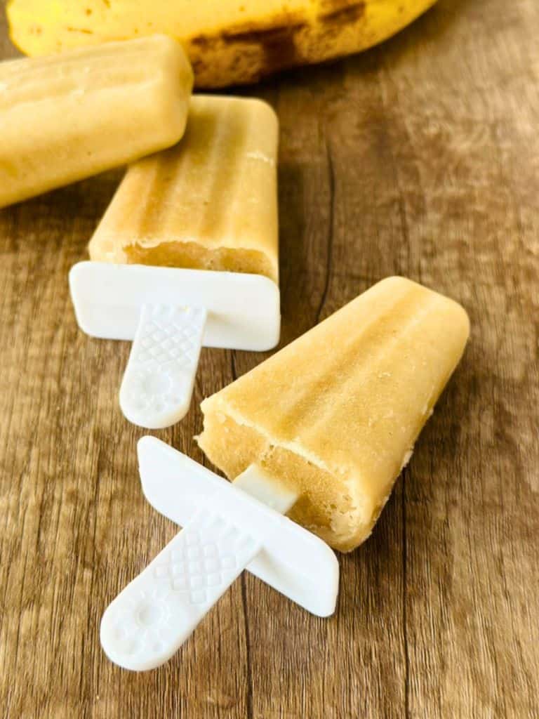 Homemade Banana Popsicle Recipe