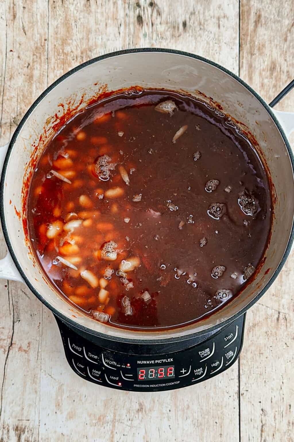 Lebanese-Inspired Vegan Fasolia (White Bean Stew)