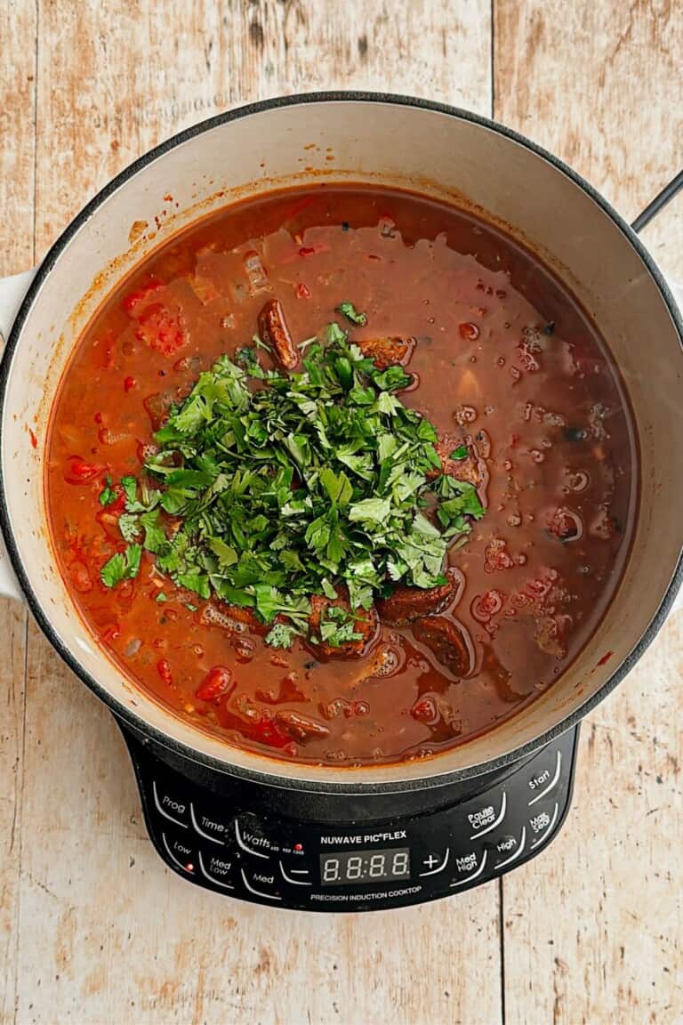 Lebanese-Inspired Vegan Fasolia (White Bean Stew)