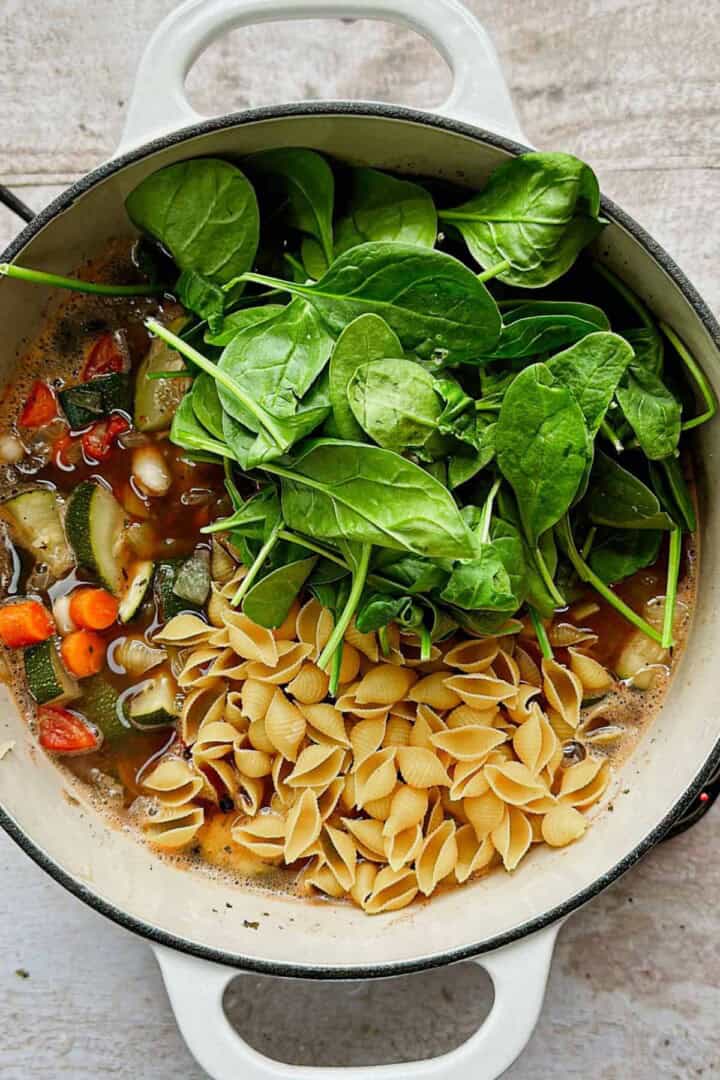 One-Pot Vegan Minestrone