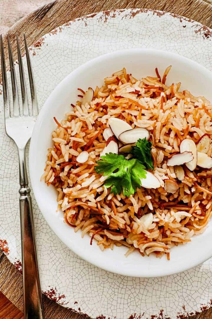Arabic Rice with Vermicelli - Ready in 30 Minutes