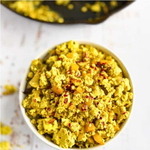 High Protein Tofu Scramble - Nuts and Twigs