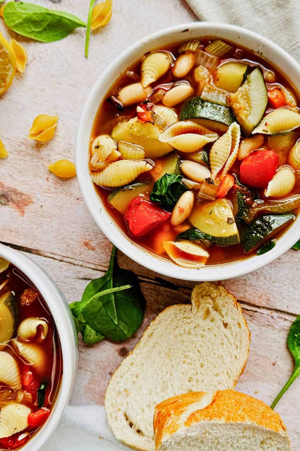 One-Pot Vegan Minestrone