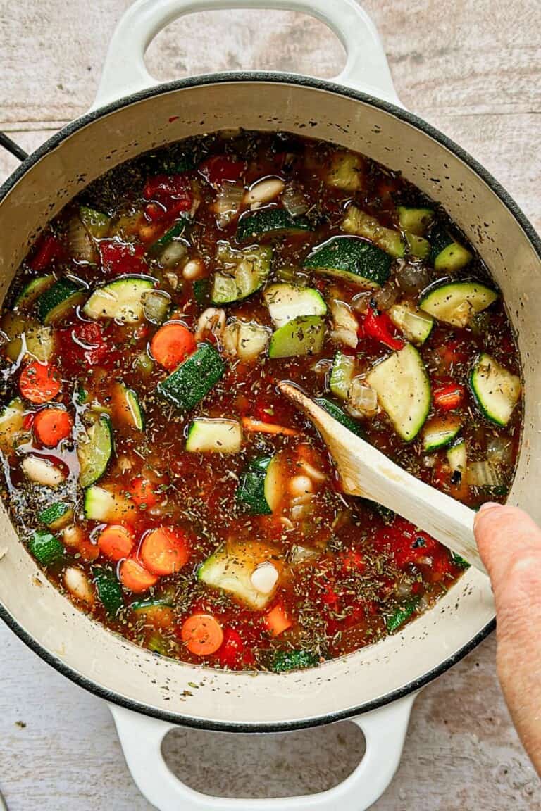 One-Pot Vegan Minestrone