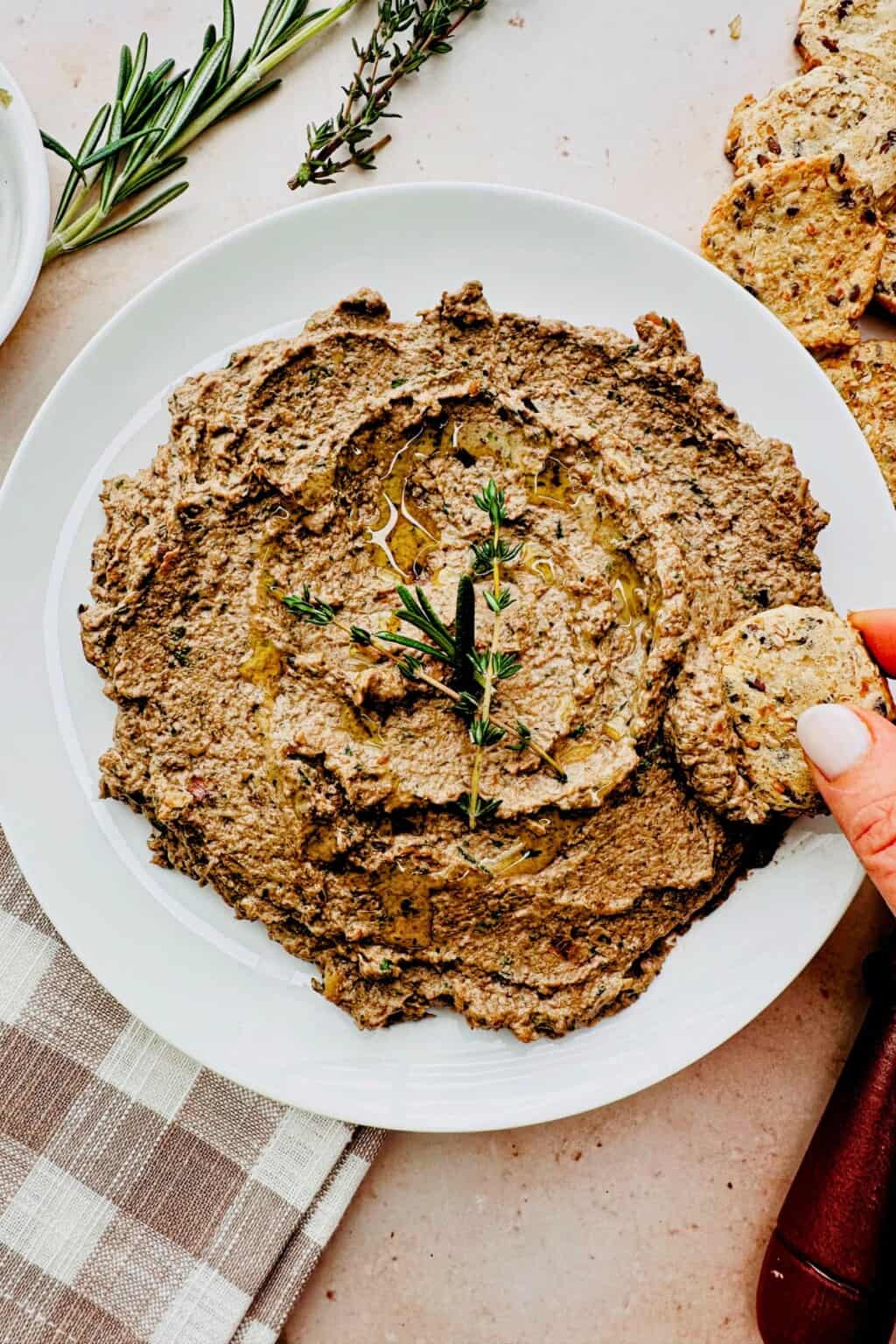 Vegan Walnut and Mushroom Pâté