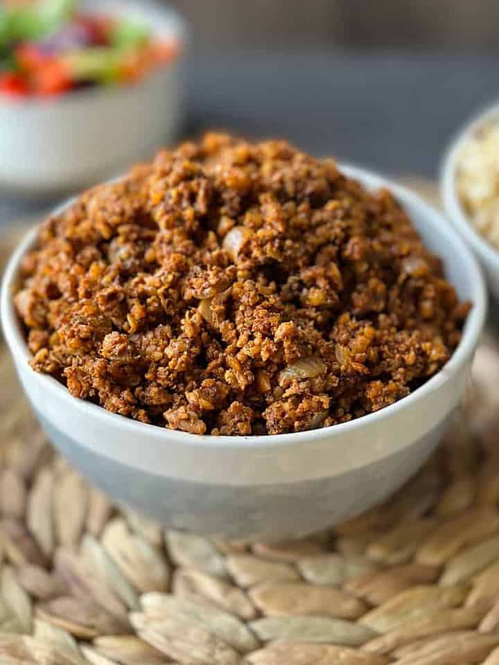 Easy Walnut Taco Meat | Vegan Ground Beef Alternative