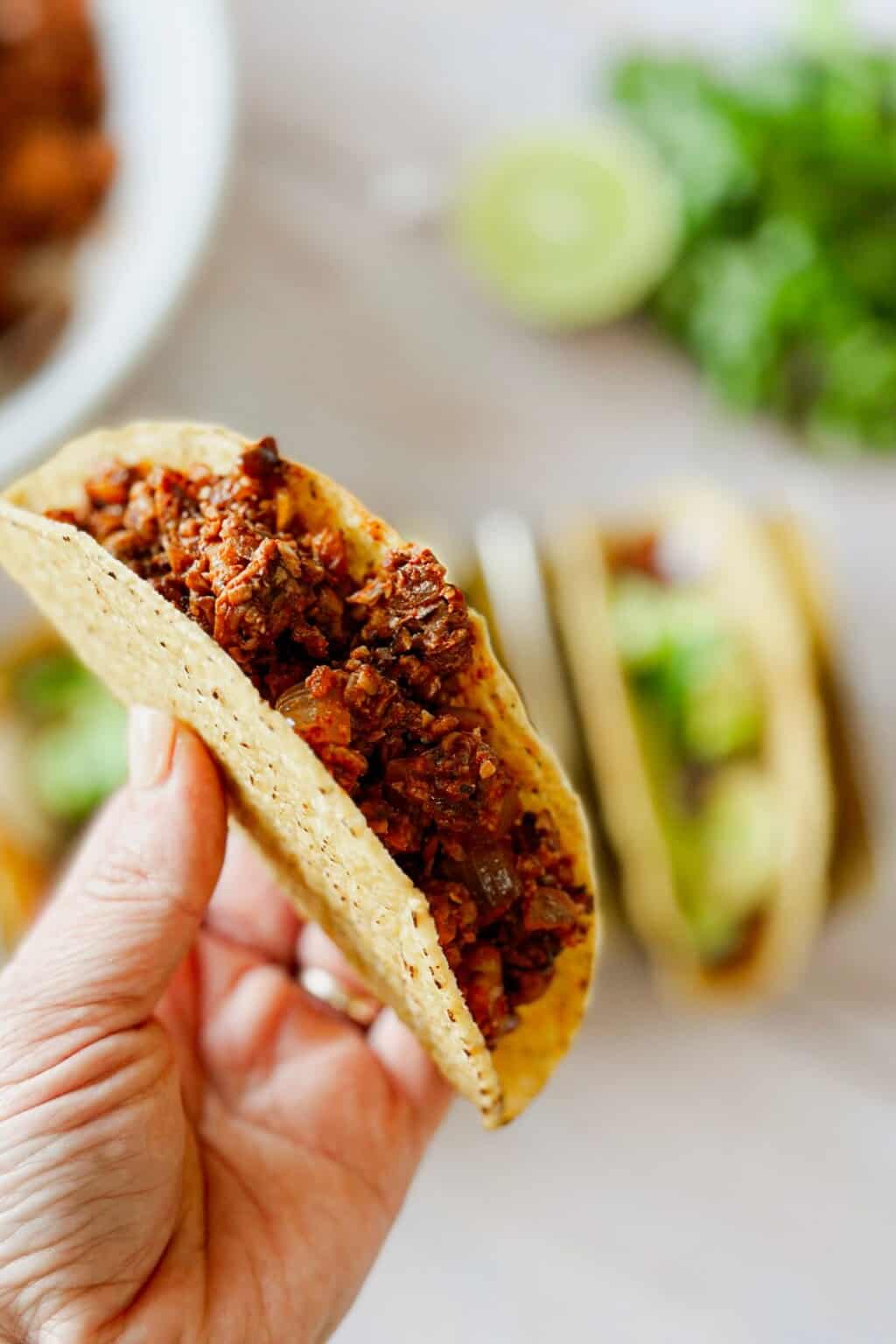 Easy Walnut Taco Meat | Vegan Ground Beef Alternative