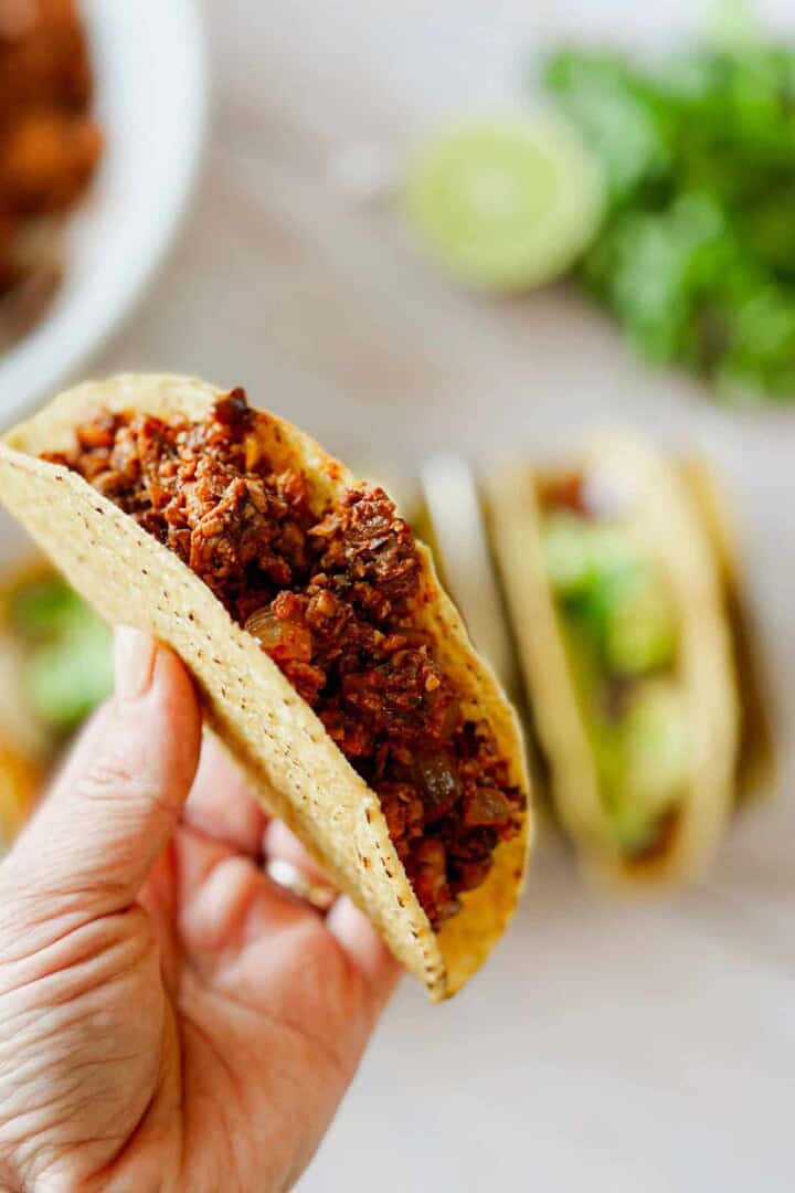 Easy Walnut Taco Meat | Vegan Ground Beef Alternative