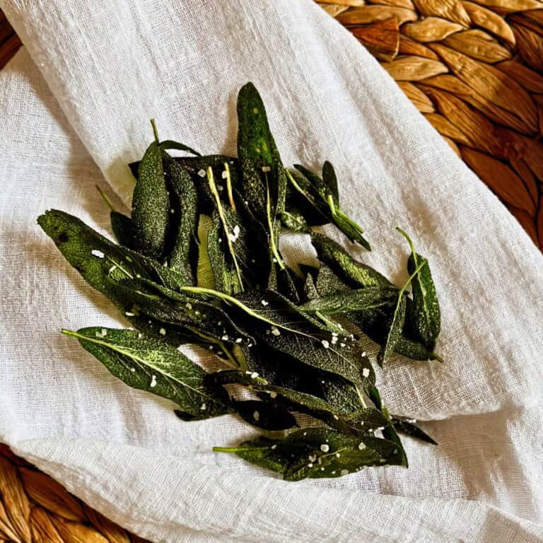 Crispy Sage Leaves Recipe (Fried in 3 Minutes)