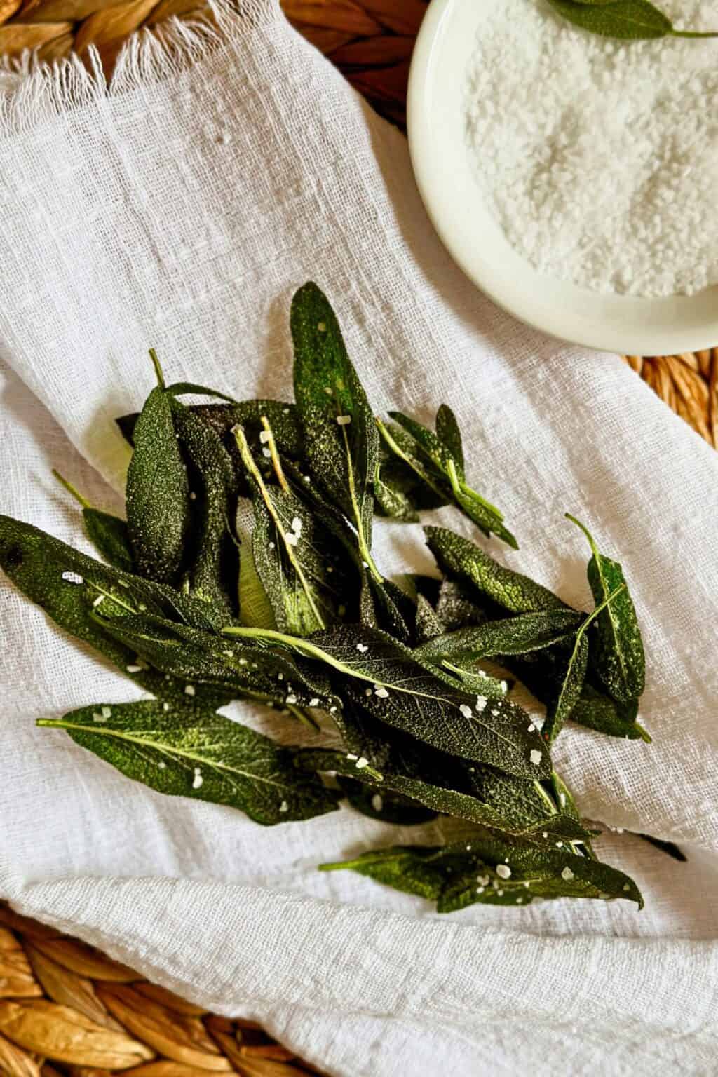 Crispy Sage Leaves Recipe (Fried in 3 Minutes)