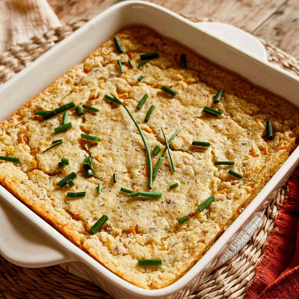 Vegan Corn Casserole