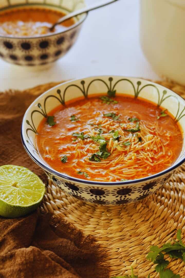 Vegan Fideo Soup