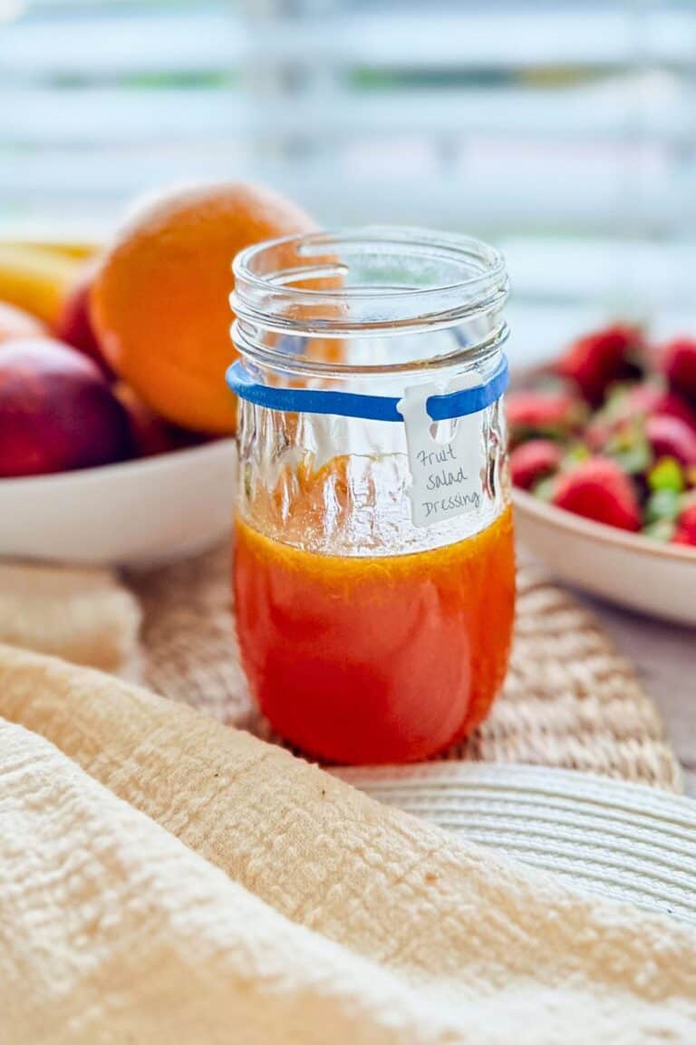 Maple-Orange Fruit Salad Dressing