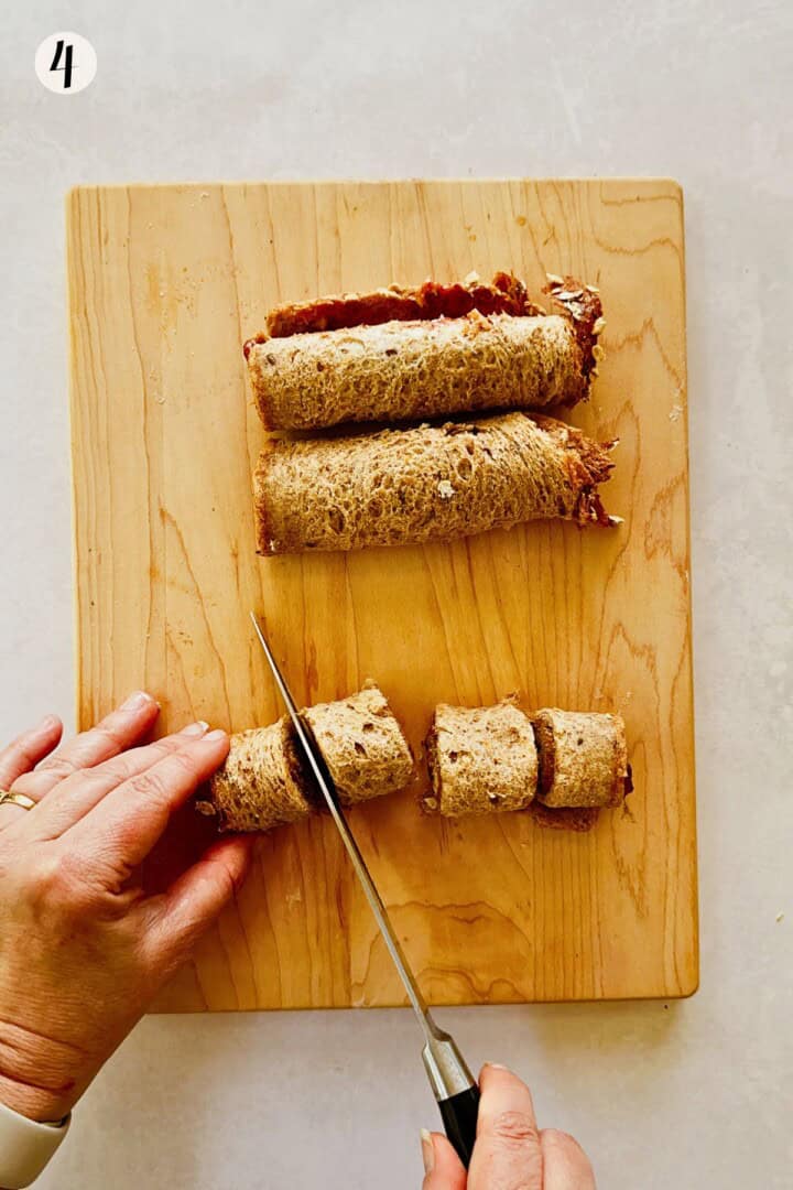 Nut Butter & Jelly Roll Ups
