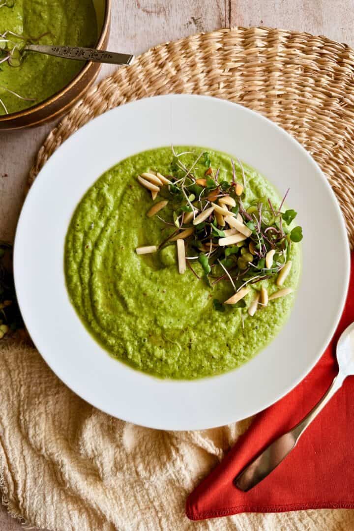 Easy Creamy Cucumber Gazpacho Recipe