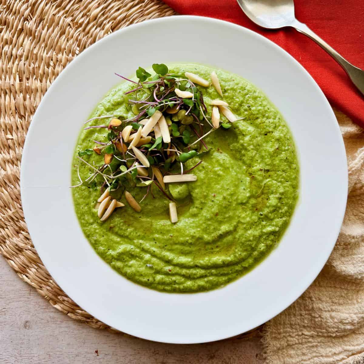 Easy Creamy Cucumber Gazpacho Recipe