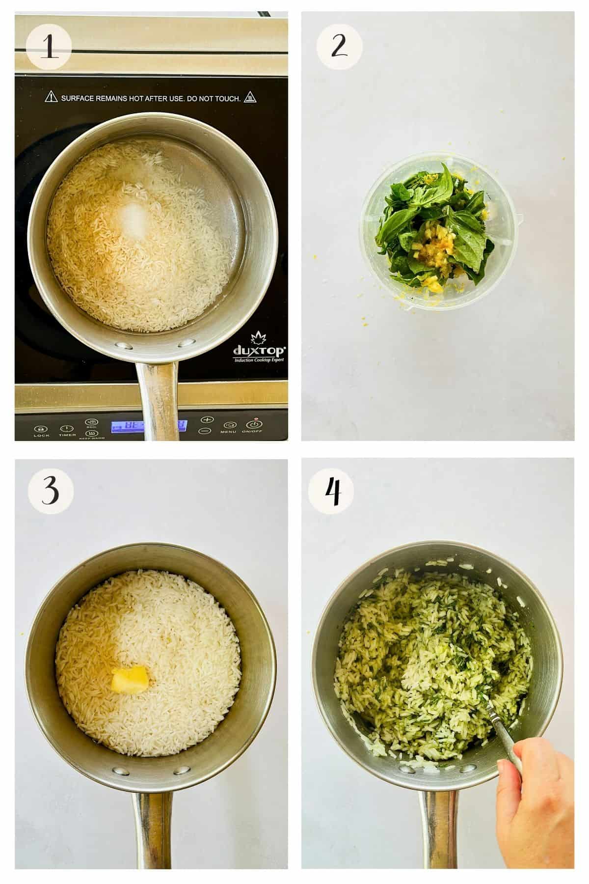 Lemon Basil Rice | Easy Side Dish