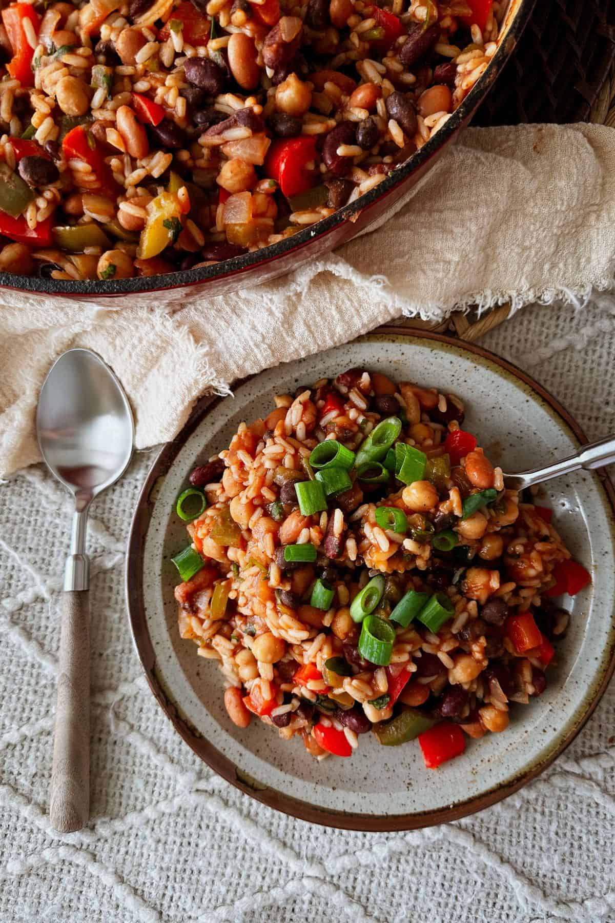 Skillet Beans and Rice